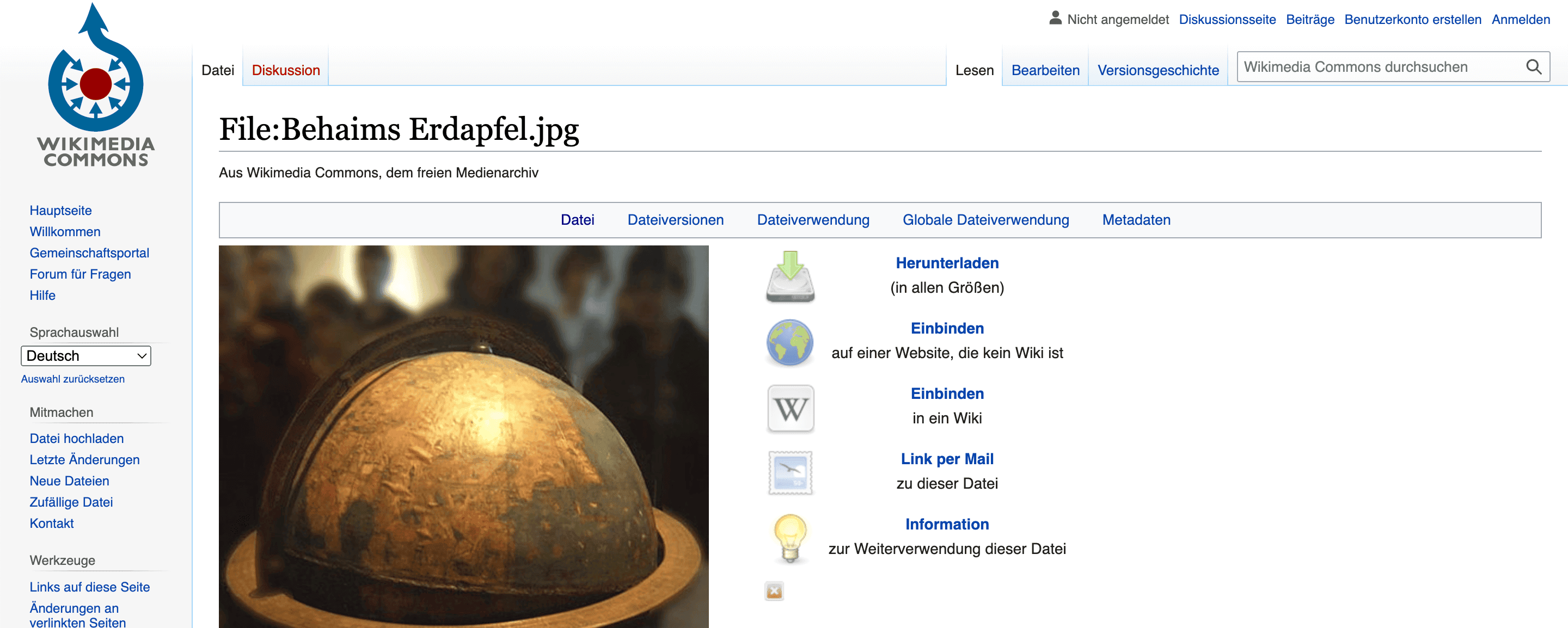 Wie du Bildquellen für Wikimedia Bilder richtig angibst - Image Source ...
